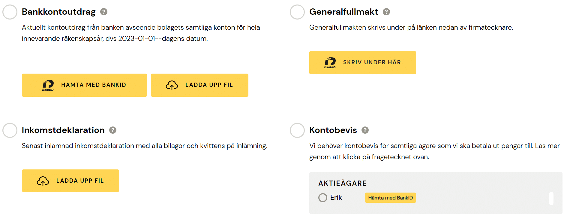 Digital avveckling - Bolagspartner